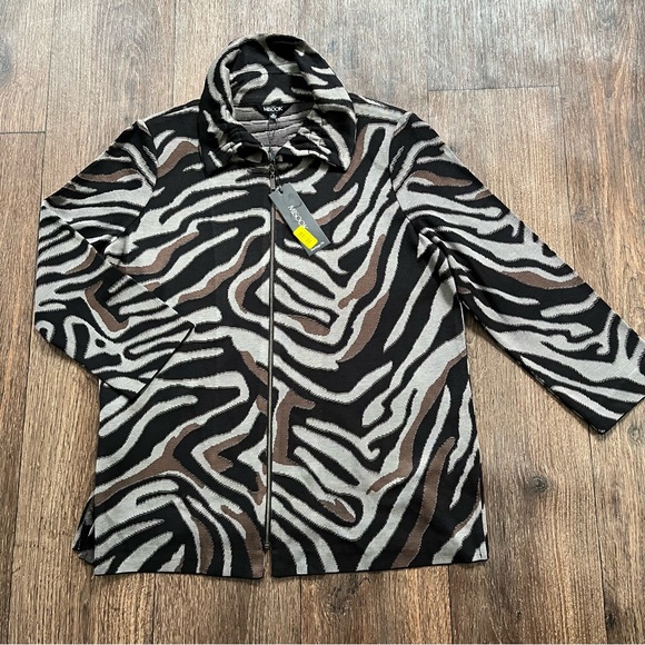 Misook | Jackets & Coats | New With Tags Misook Heritage Fit Black ...